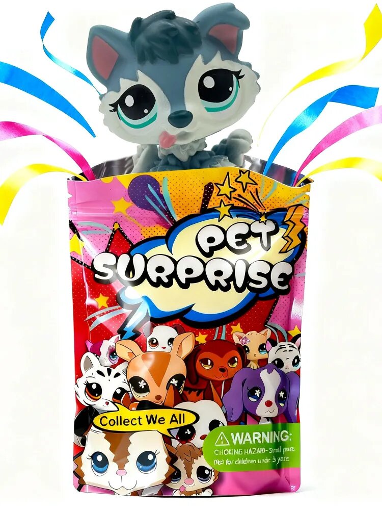 Pet Shop #2036, лпс игрушки, Немецкий дог, Сосиска-дог, овчарка, собака, подарок для девочки(С упаковочным пакетом)