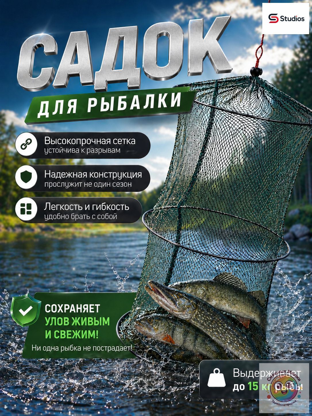 Садок, 50.2 см