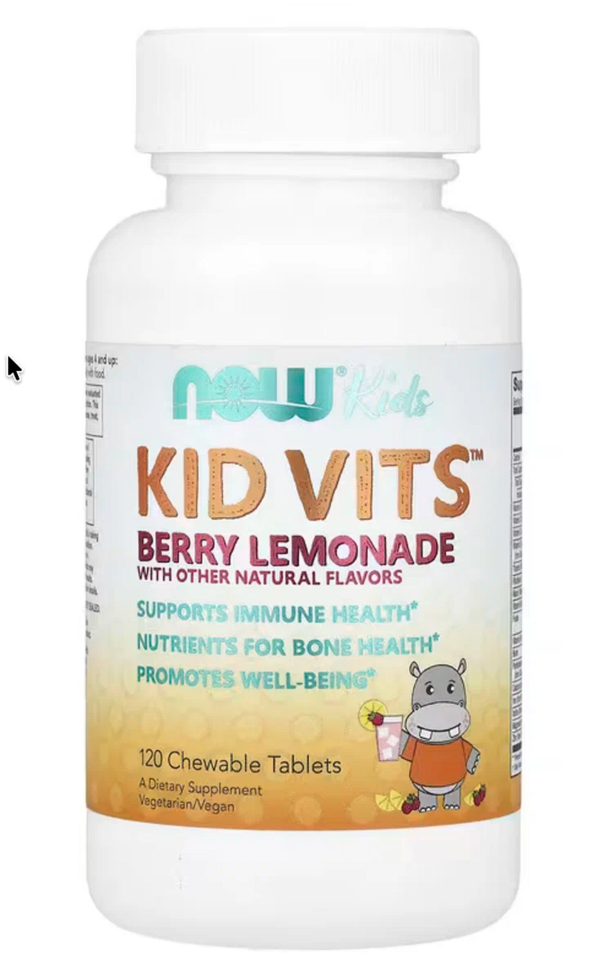 NOW Foods, Kid Vits, ягодный взрыв, 120 жевательных таблеток