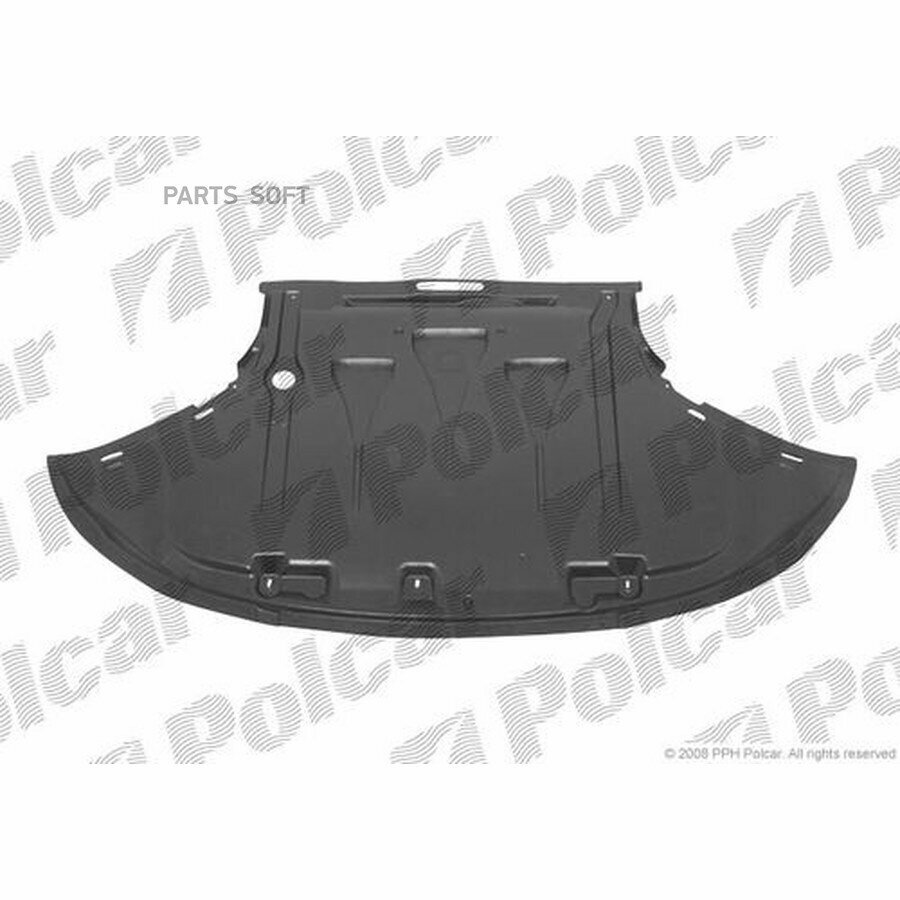 Защита двигателя A6 (C6) от официального дистрибьютора, POLCAR, артикул 1338346
