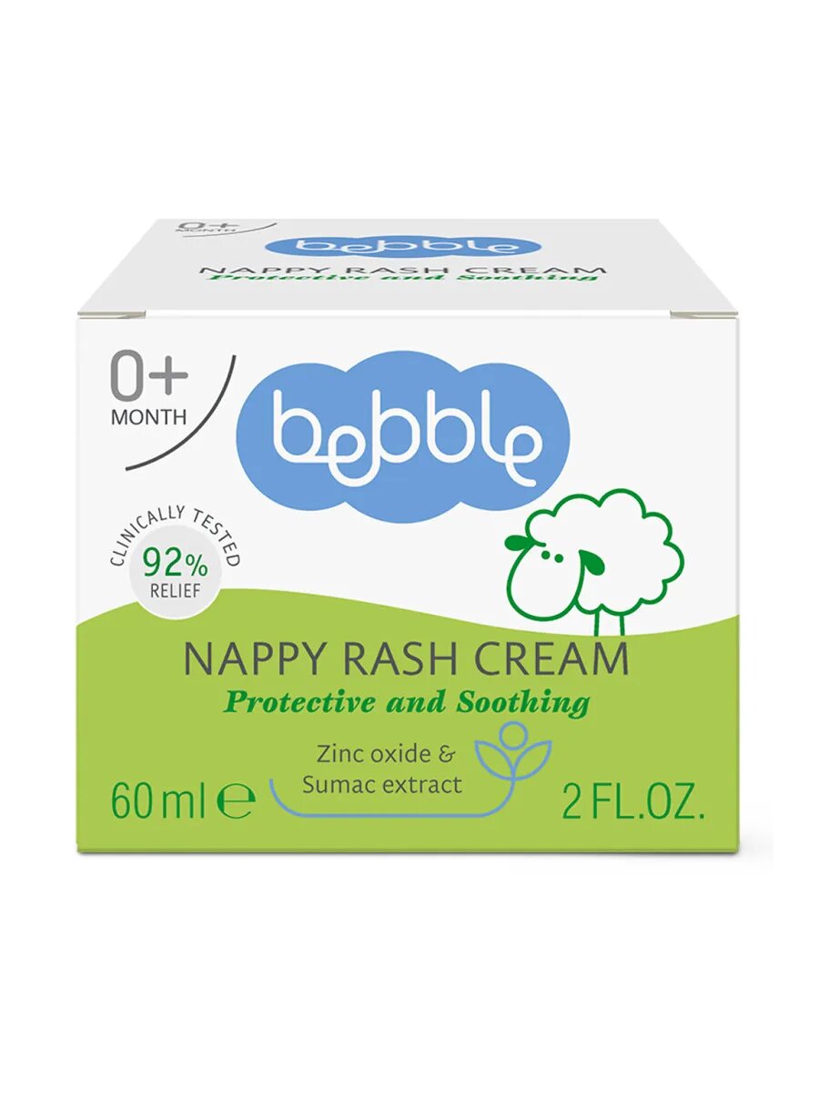 Bebble Крем от опрелостей и кожных раздражений Nappy Rash Cr