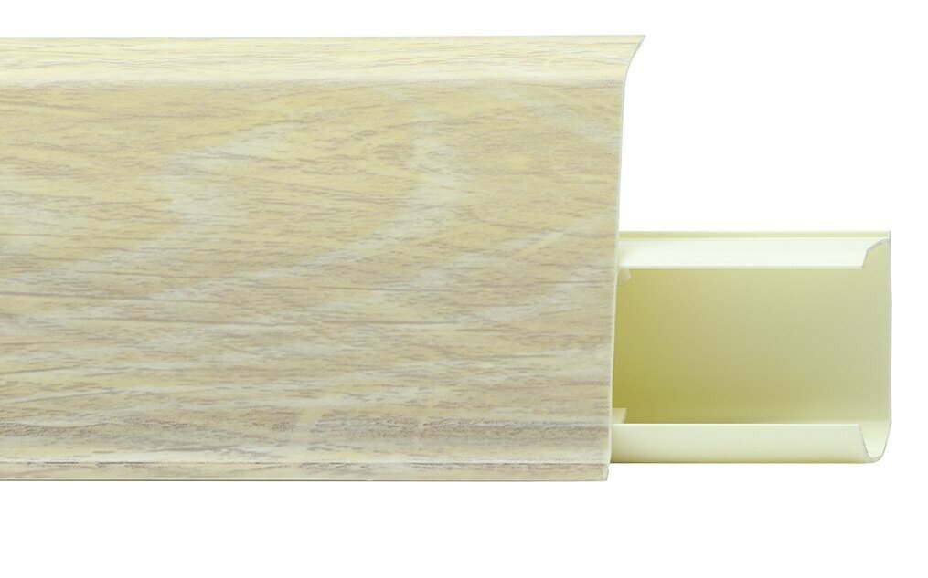 Плинтус пластиковый Winart Tera 72 мм Гренландский 738, 1 шт.