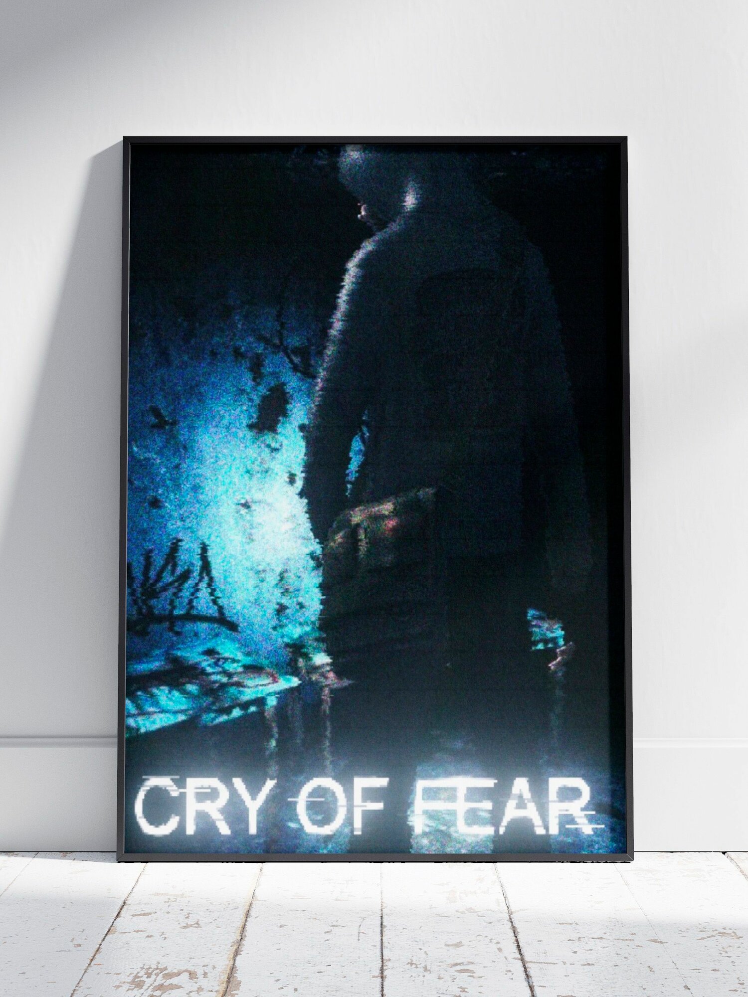 Плакат на стену для интерьера Край оф Фир (Cry of Fear 2) - Постер по компьютерной игре формата A4 (21x30 см)