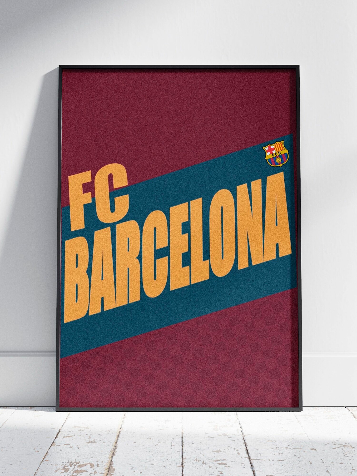 Плакат на стену для интерьера Барселона (Barcelona 20) - Постер по спорту и физической активности формата A3 (30x42 см)