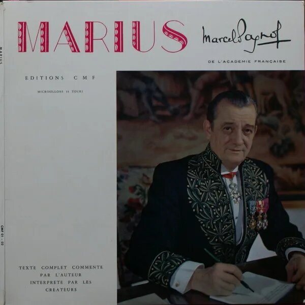 Marcel Pagnol - Marius 2LP EX-