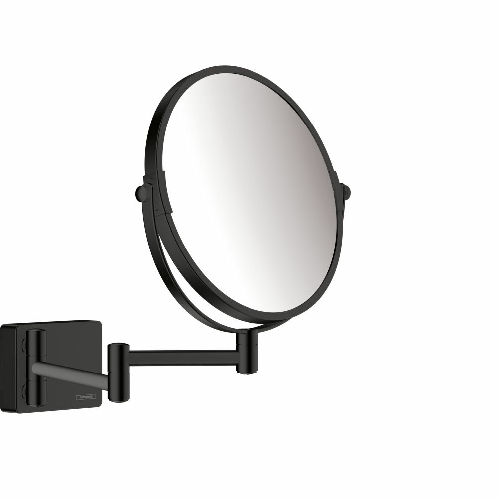 Косметическое зеркало hansgrohe AddStoris 41791670, матовый черный