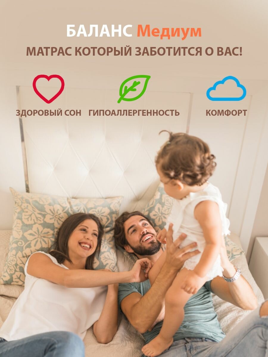 Матрас Викторис Платинум 3 баланс медиум 1600Х2000 — фото 1