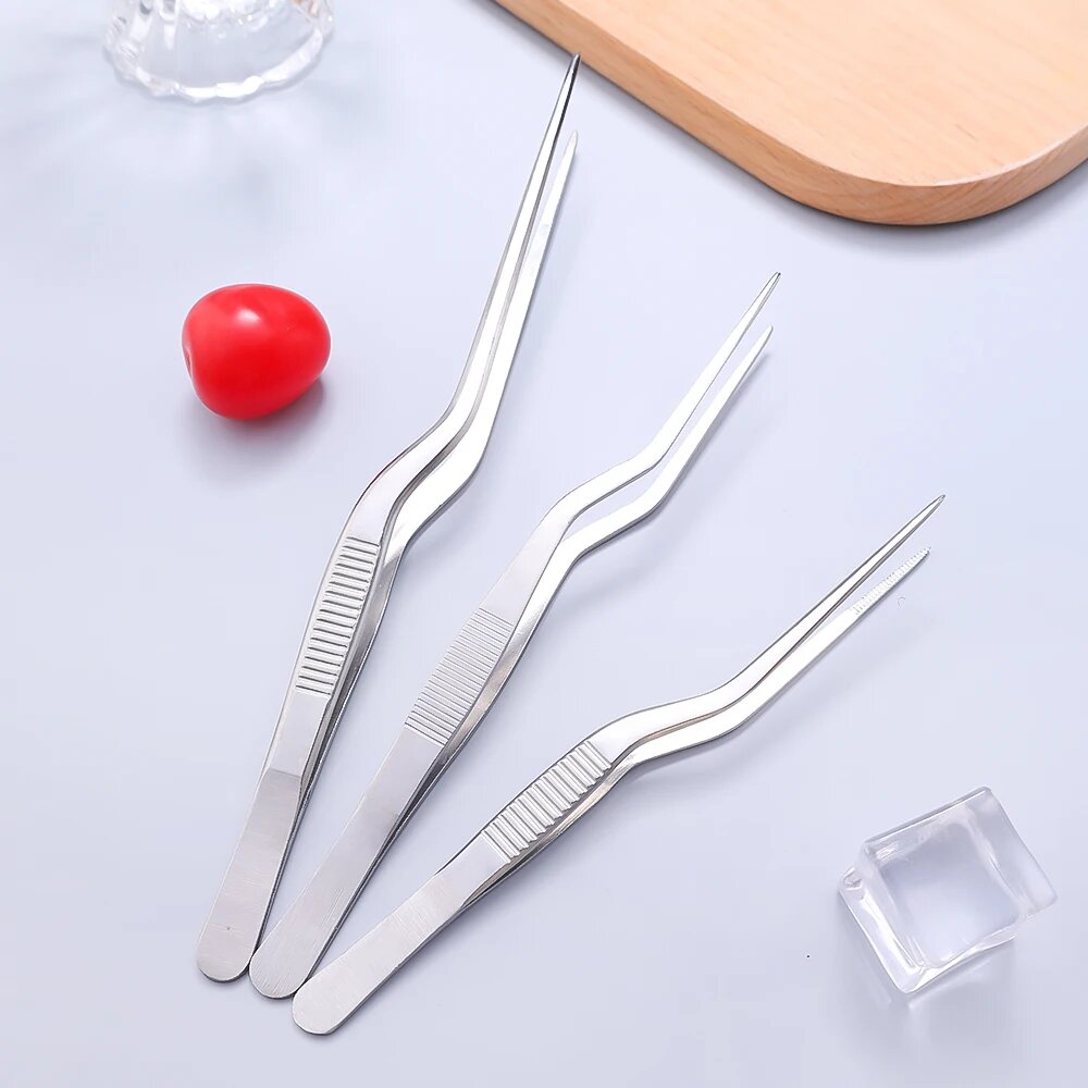 Кухонный пинцет из нержавеющей стали 14cm