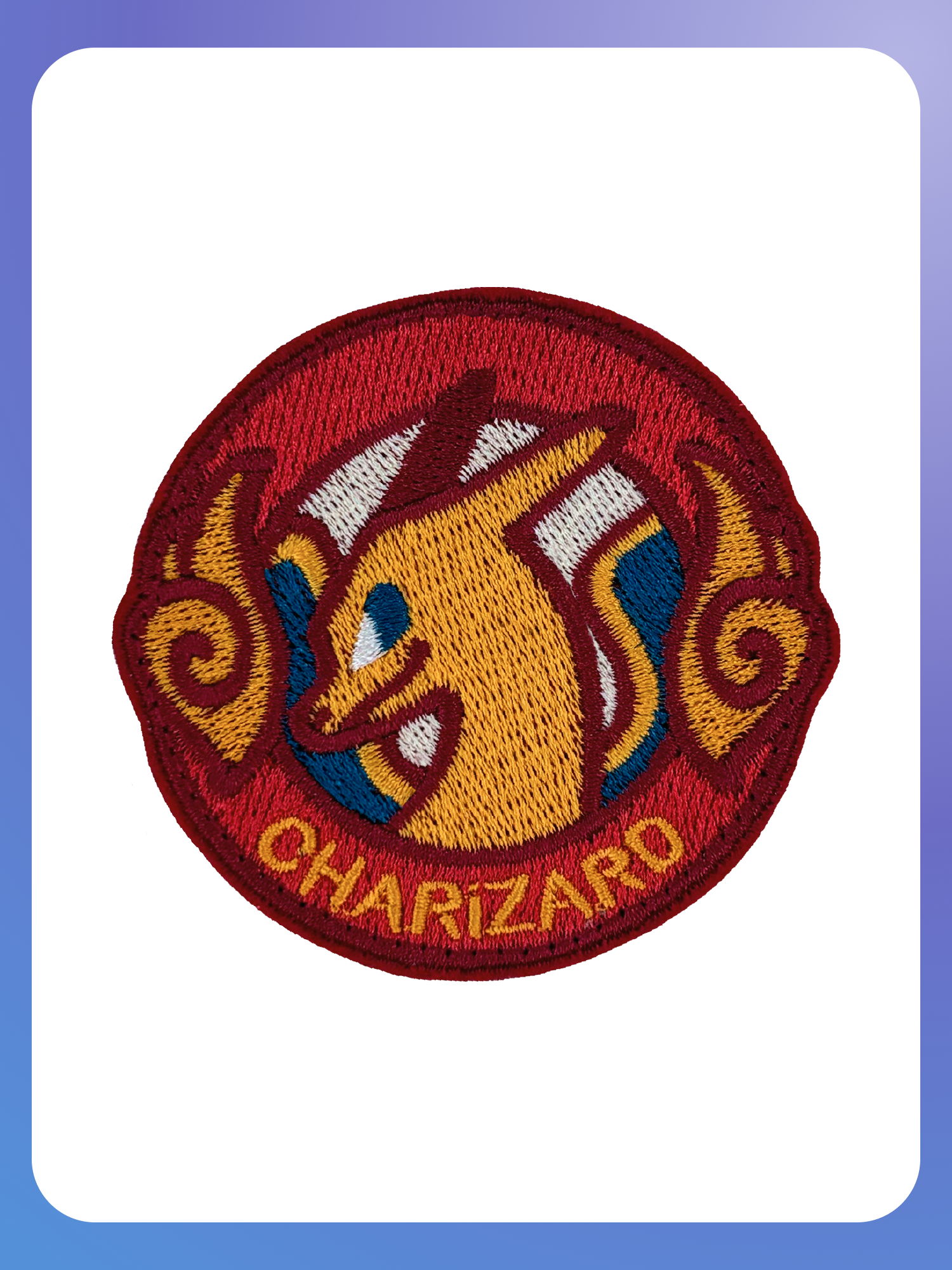 Нашивка Покемоны Чаризард (Pokemon, Charizard Rizaadon) на клеевой основе