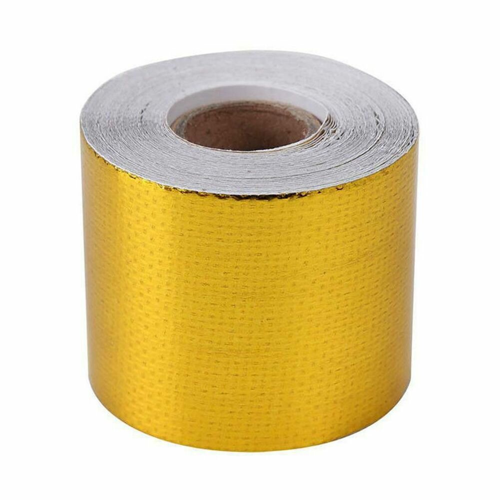 Отражающая высокотемпературная лента 50 мм x 10 м, для теплоизоляции и защиты