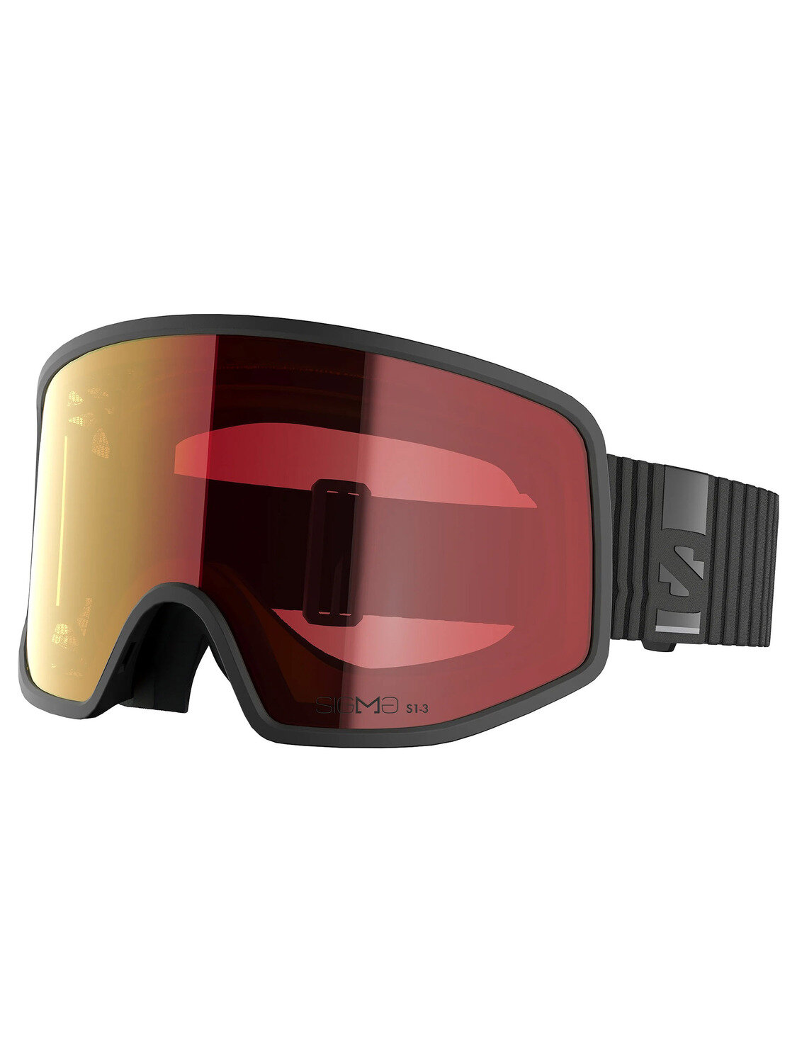Горнолыжные очки Salomon Sentry Pro Otg Sigma Photo Black Cat. 1-3 25/26 Черный, для мужчин