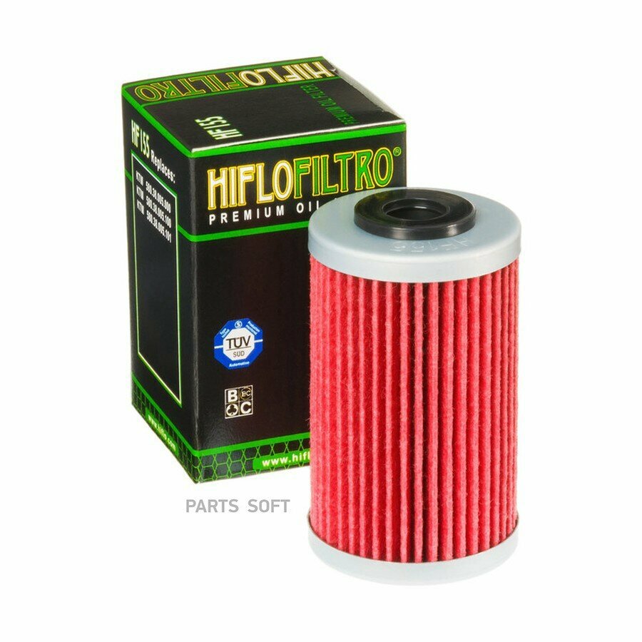 HF155 HIFLO FILTRO Фильтр масляный HIFLOFILTRO HF155 | цена за 1 шт