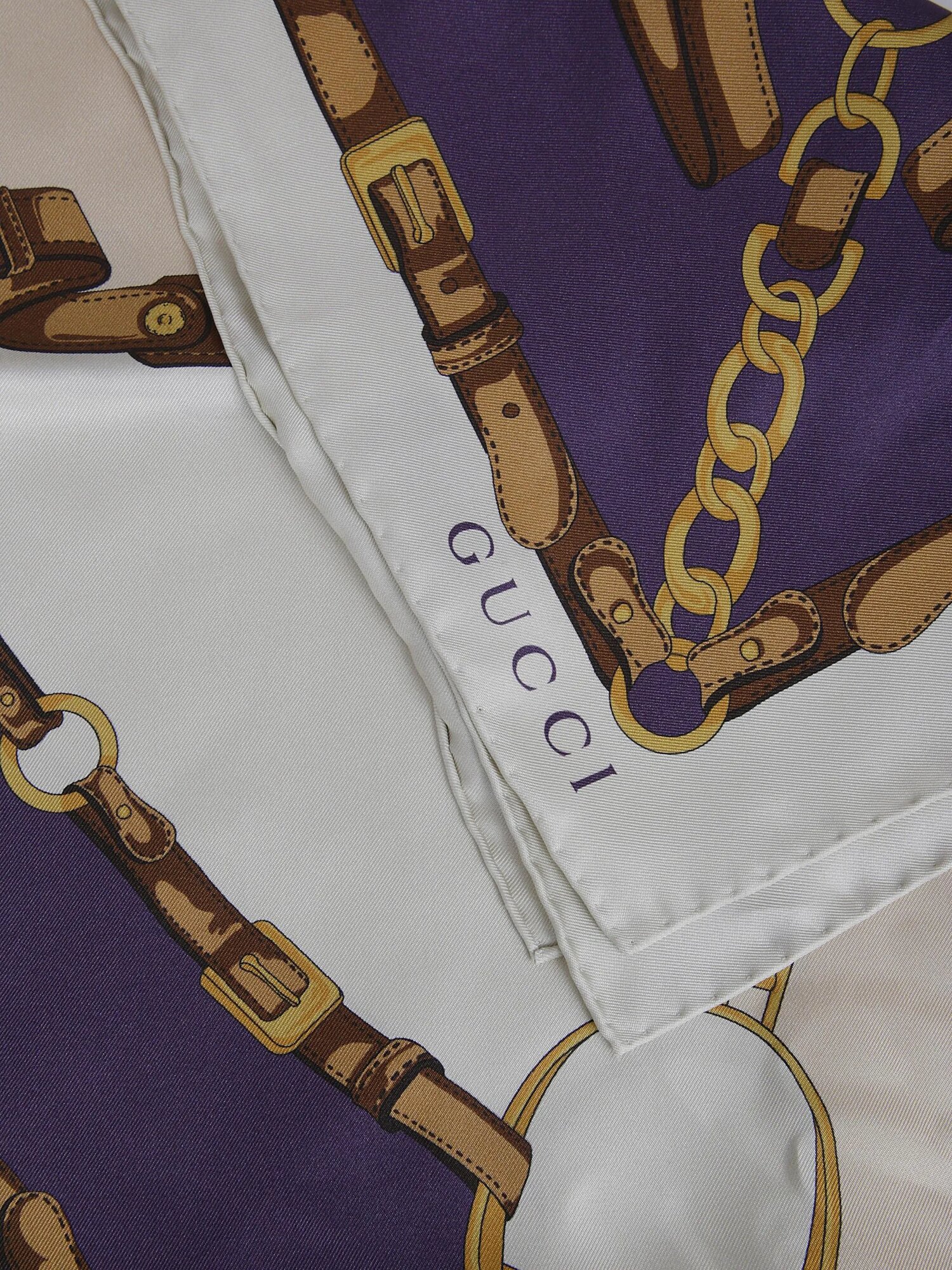 Шарф GUCCI Horsebit для девочек — фото 1