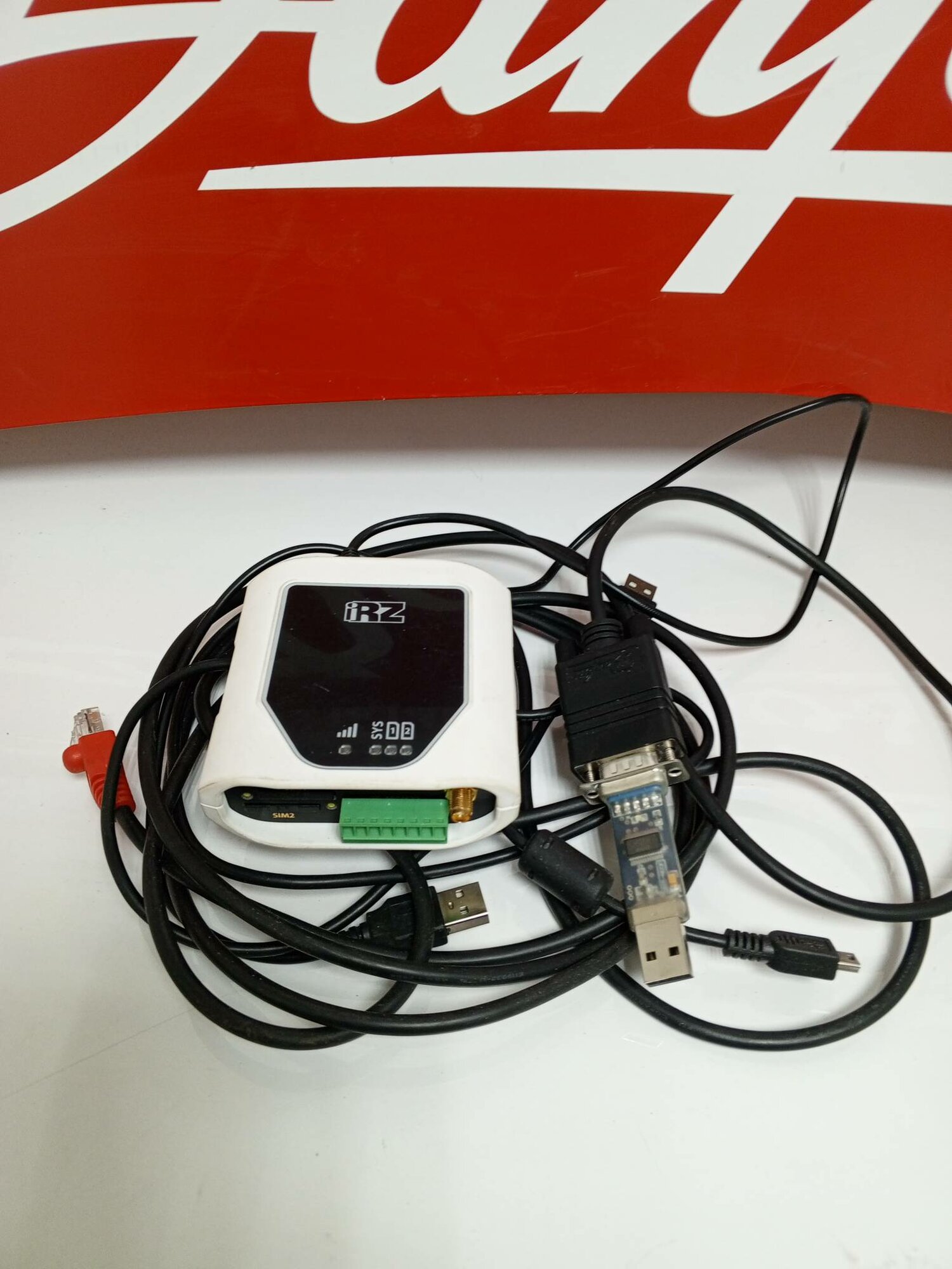 Модем 3G iRZ TU41 RS232, RS485 Dual-Sim