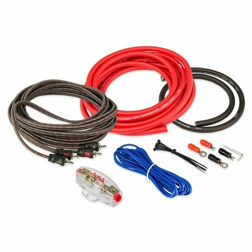 Комплект кабелей для усилителя 2х4awg AURA AMP1204