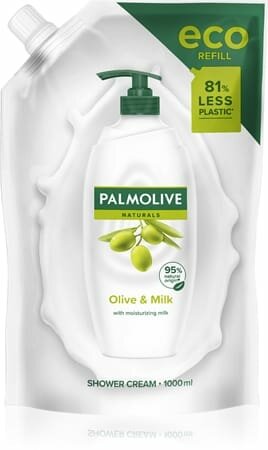 Средство для душа Palmolive Naturals Milk & Olive, антистрессовый гель, 1000 мл