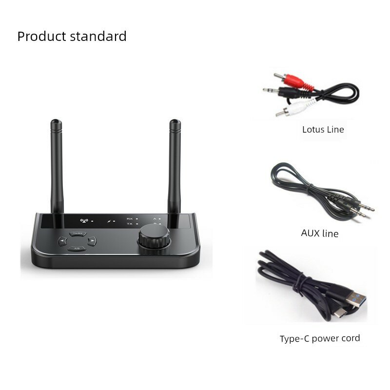 Bluetooth-адаптер 5.3 для передачи и приема звука: с RCA-разъемами для устаревших усилителей, колонок, телевизоров, на