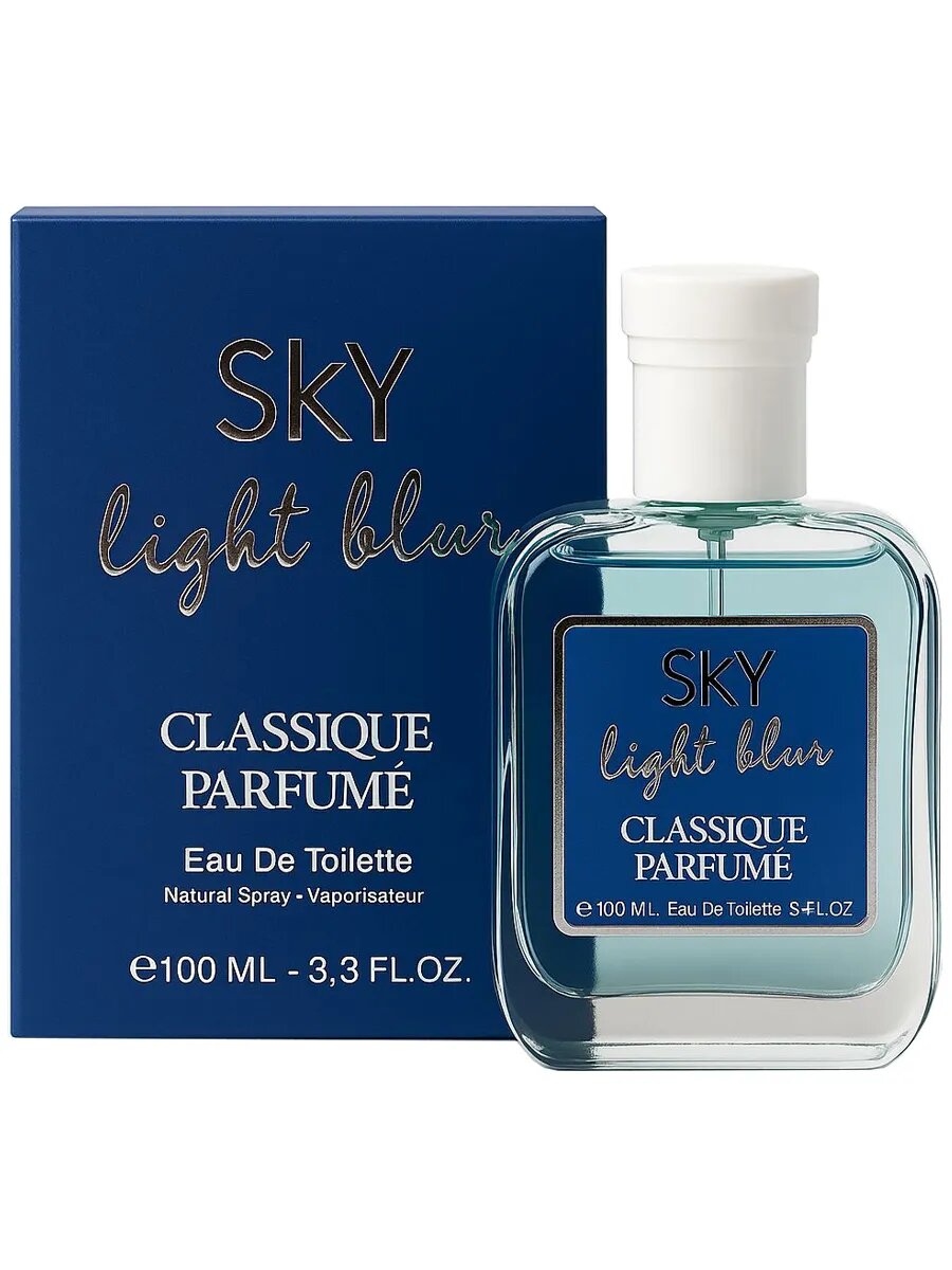 Туалетная вода женская свежесть стойкие Sky Light Blur 100мл