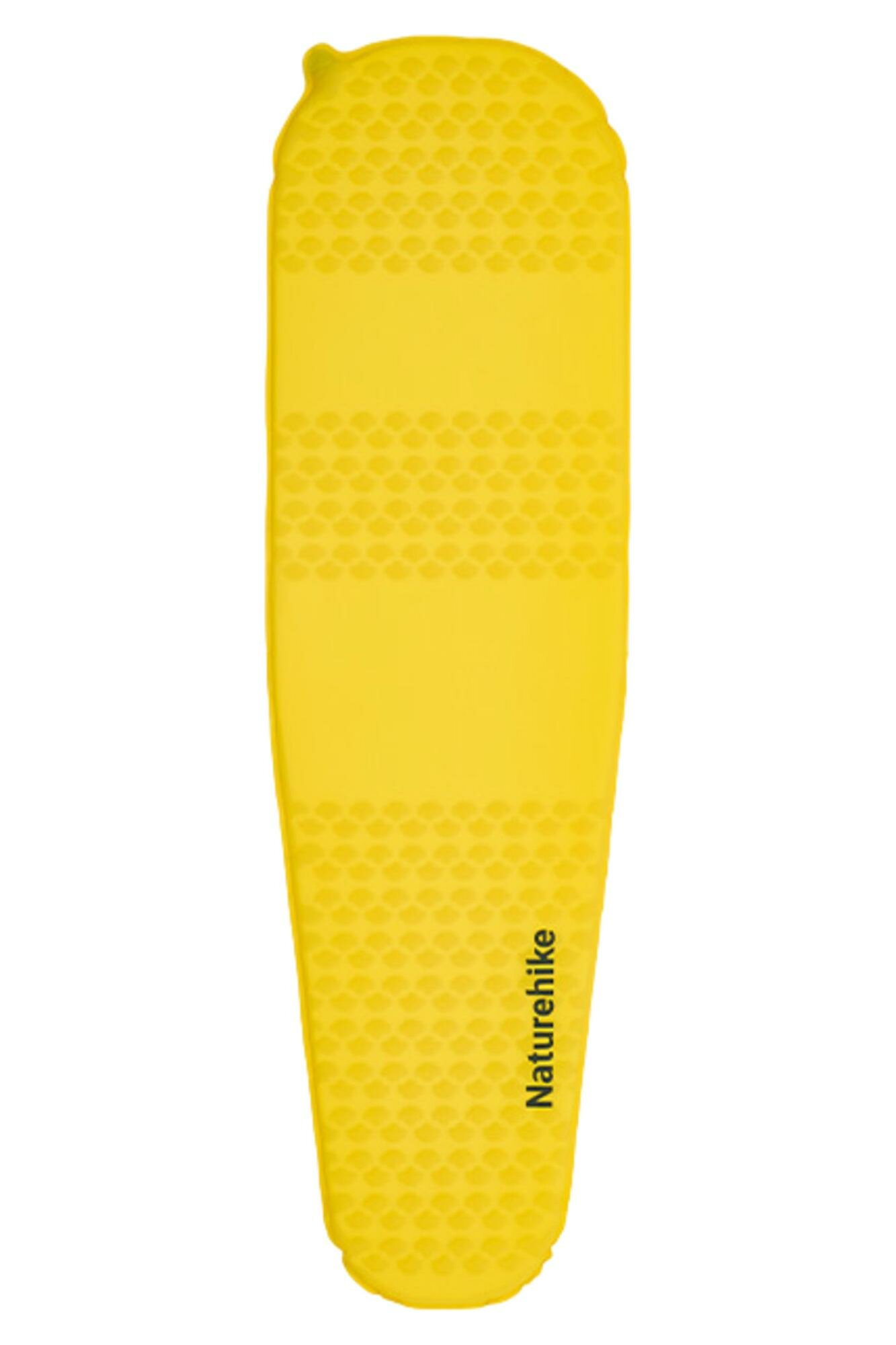Коврик самонадувающийся Naturehike Yugu R3.6 Ultra-Light Inflatable Cushion Mummy 183*53*3.5cm Golden Spike Yellow
