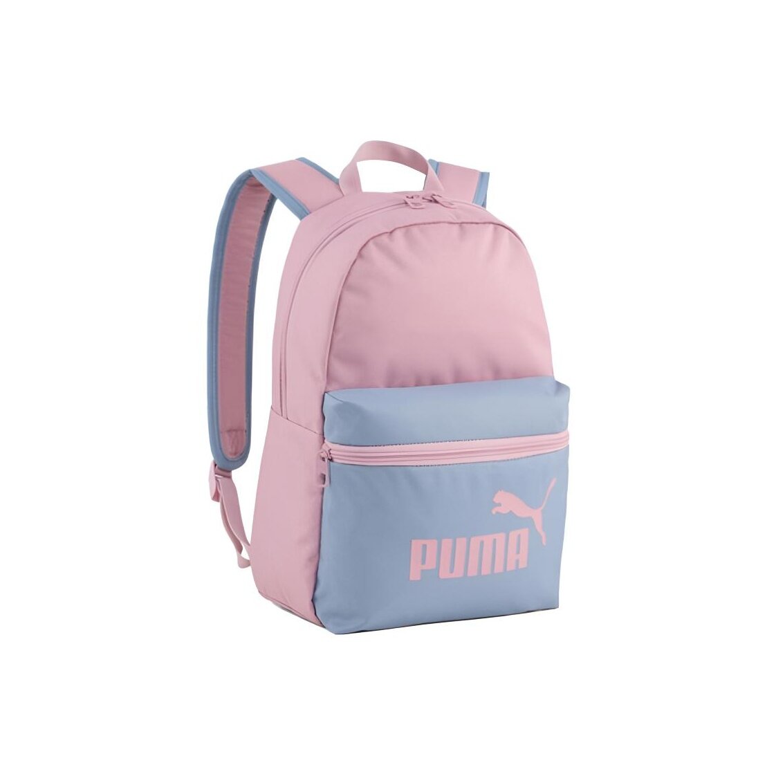 Сумка PUMA, фактура стеганая, розовый/синий — фото 1