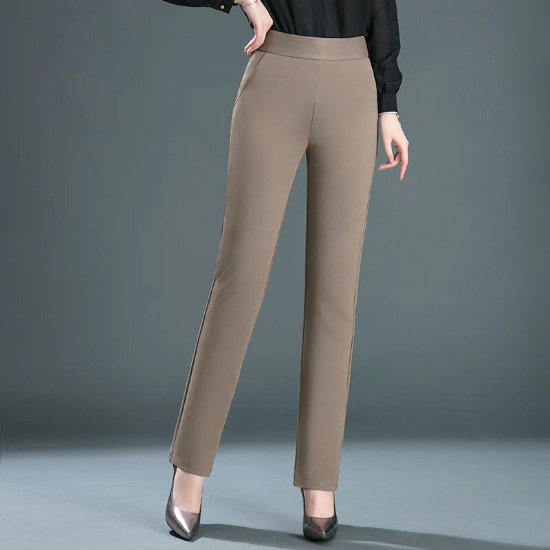 Женские брюки бежевые, Color: khaki