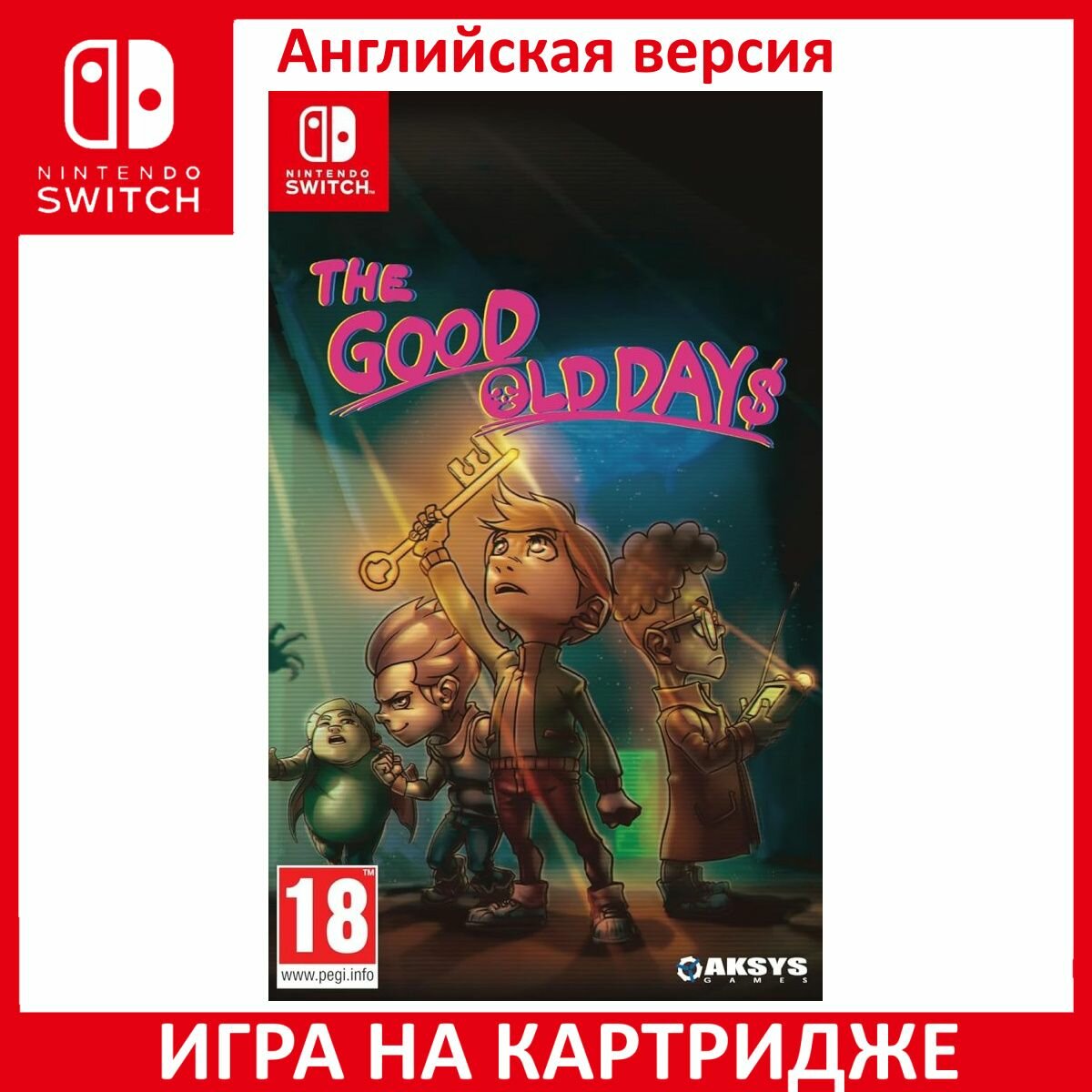 Игра The Good Old Days Switch Картридж на Nintendo Switch Английская версия