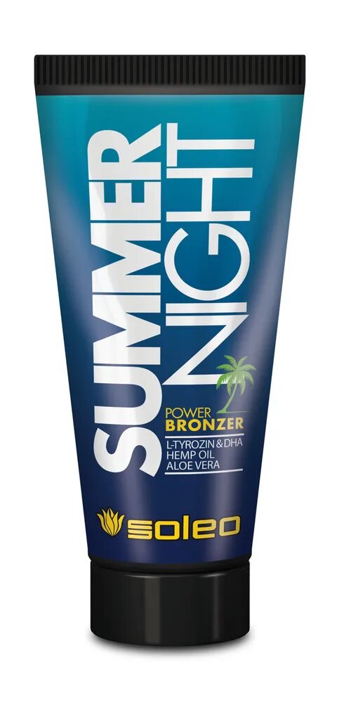 Soleo Интенсивный крем-бронзатор Soleo Summer Night, 150 мл.