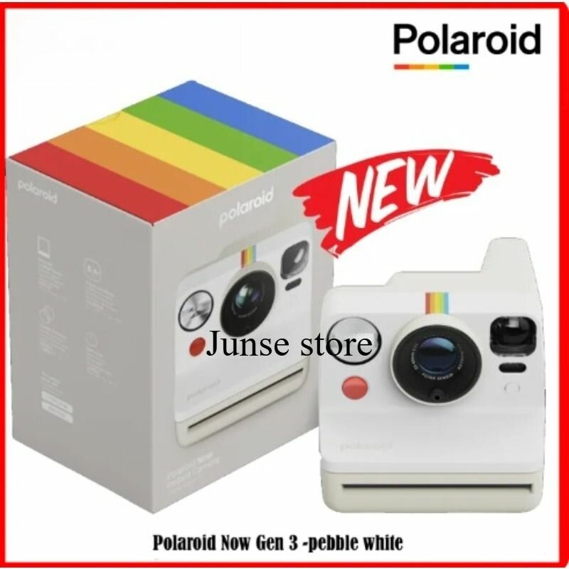 Фотоаппарат /Полароидный снимок Polaroid Now Generation 3 /NowGen3 white i-Type Instant Camera, прогулка на свежем воздухе/день рождения