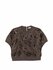 Топ BRUNELLO CUCINELLI Sequin-embellished embroidered top, размер M, brown