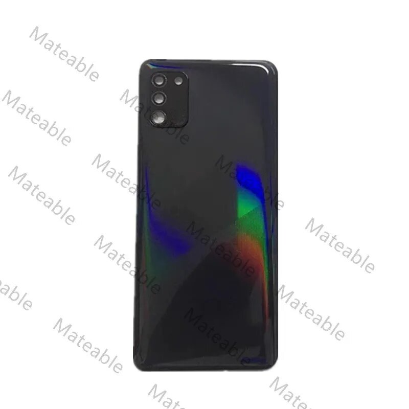 Корпус A41 для Samsung Galaxy A41 A415, задняя крышка аккумулятора, ремонт, замена Черный, черный