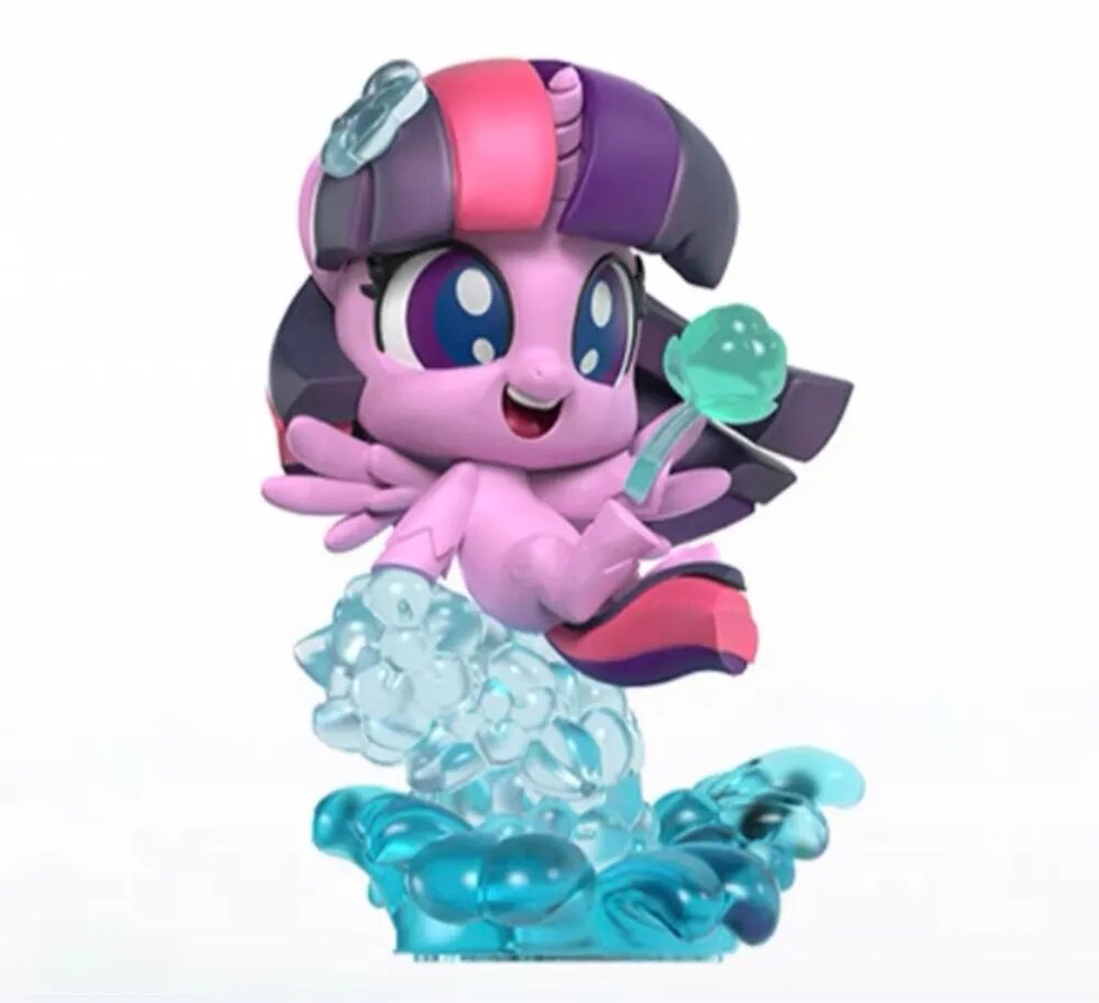 My Little Pony - маленькие скульптуры, подарки для детей, Series 2, B - Twilight Sparkle
