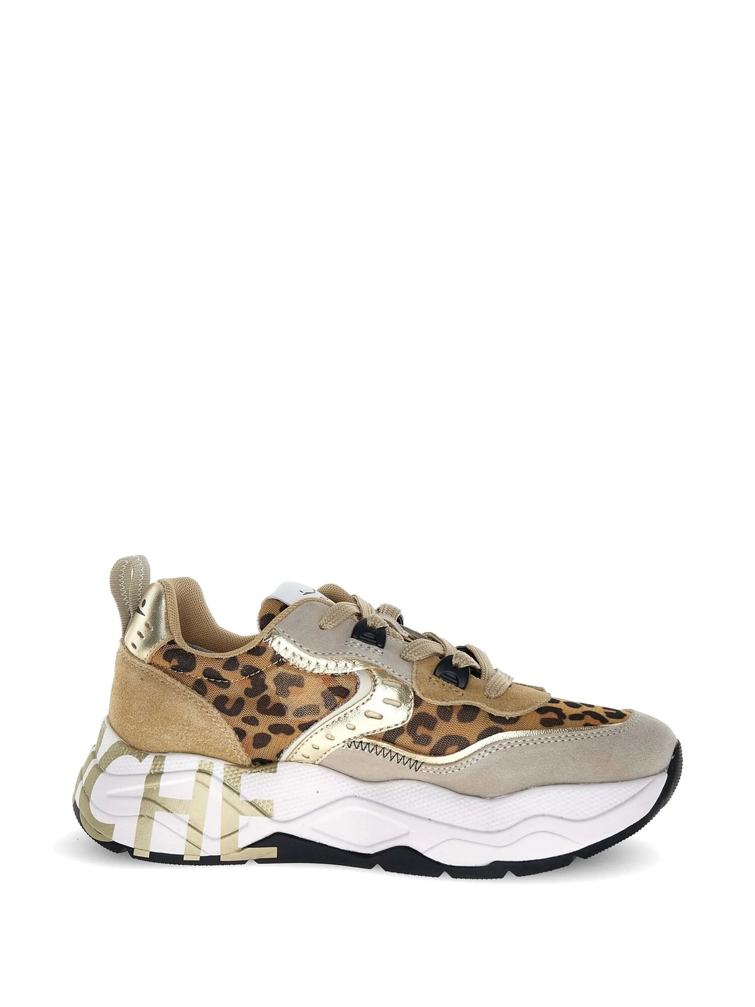 Кроссовки Club105 leopard-print sneakers