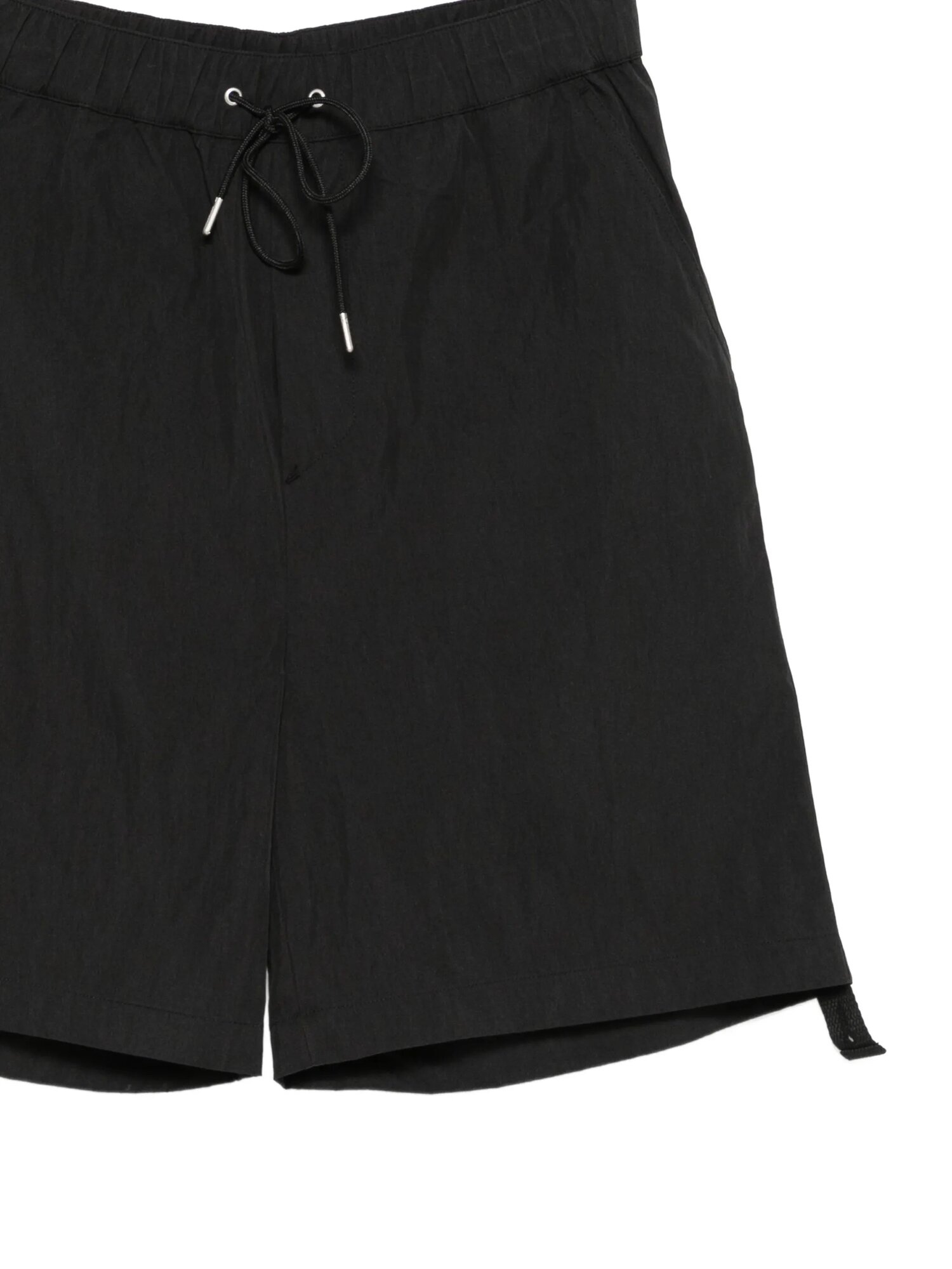 Шорты OAMC Drawstring-waist shorts, размер 50, black/black — фото 1