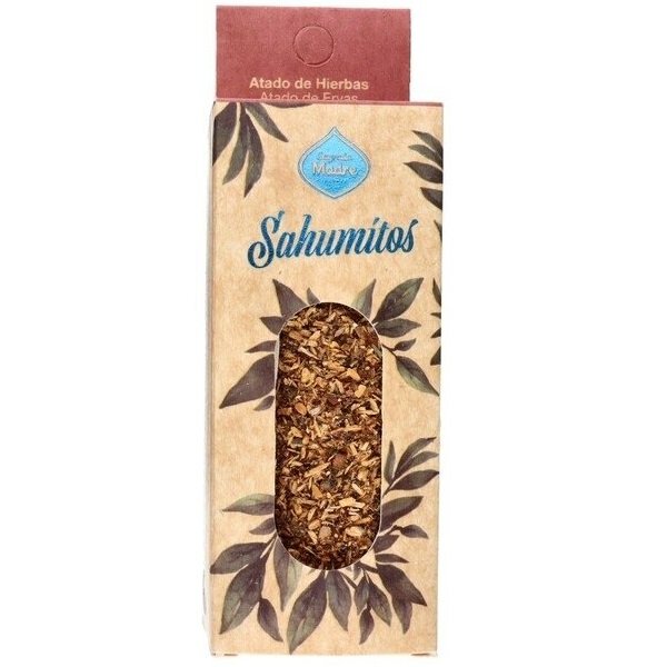 Sahumitos MIRRH PALO SANTO, Sagrada Madre (Благовоние скрутка мирра пало санто, гармония и очищение энергии, Саграда Мадре), уп. 1 шт.