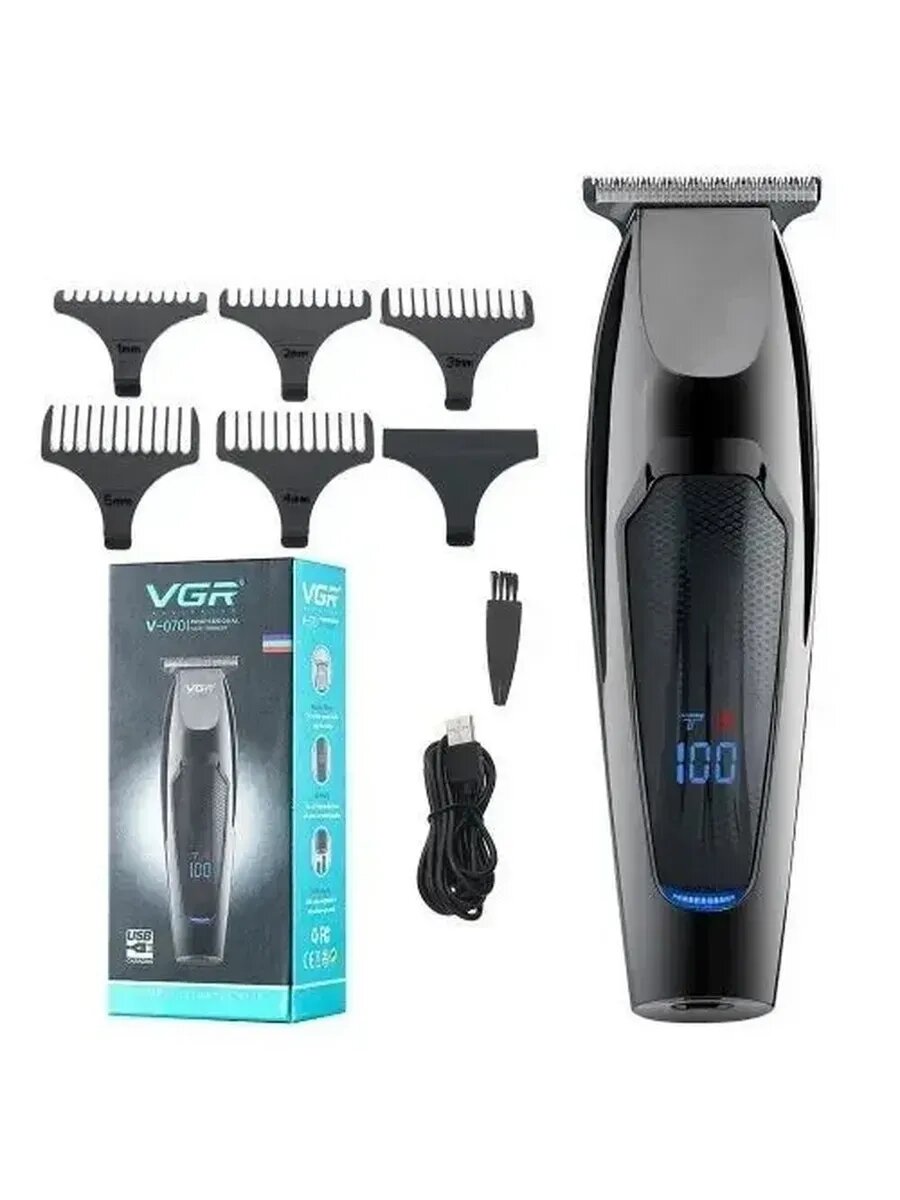 Премиальный триммер для стрижки волос VGR V-070