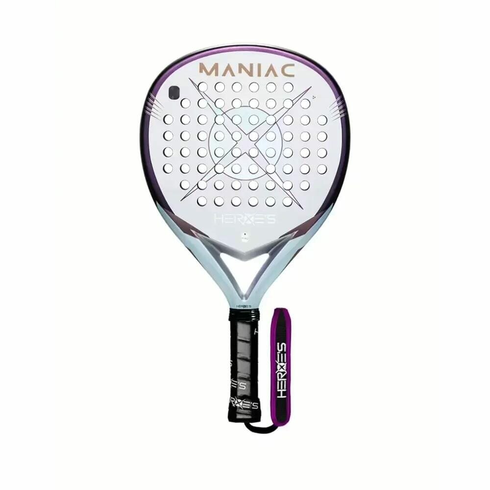 DECATHLON ракетка для падел тенниса decathlon heroe's maniac, белый/фиолетовый