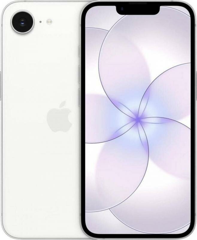 Смартфон Apple iPhone 17e SIM+eSIM 256 ГБ White nano-SIM + eSIM
