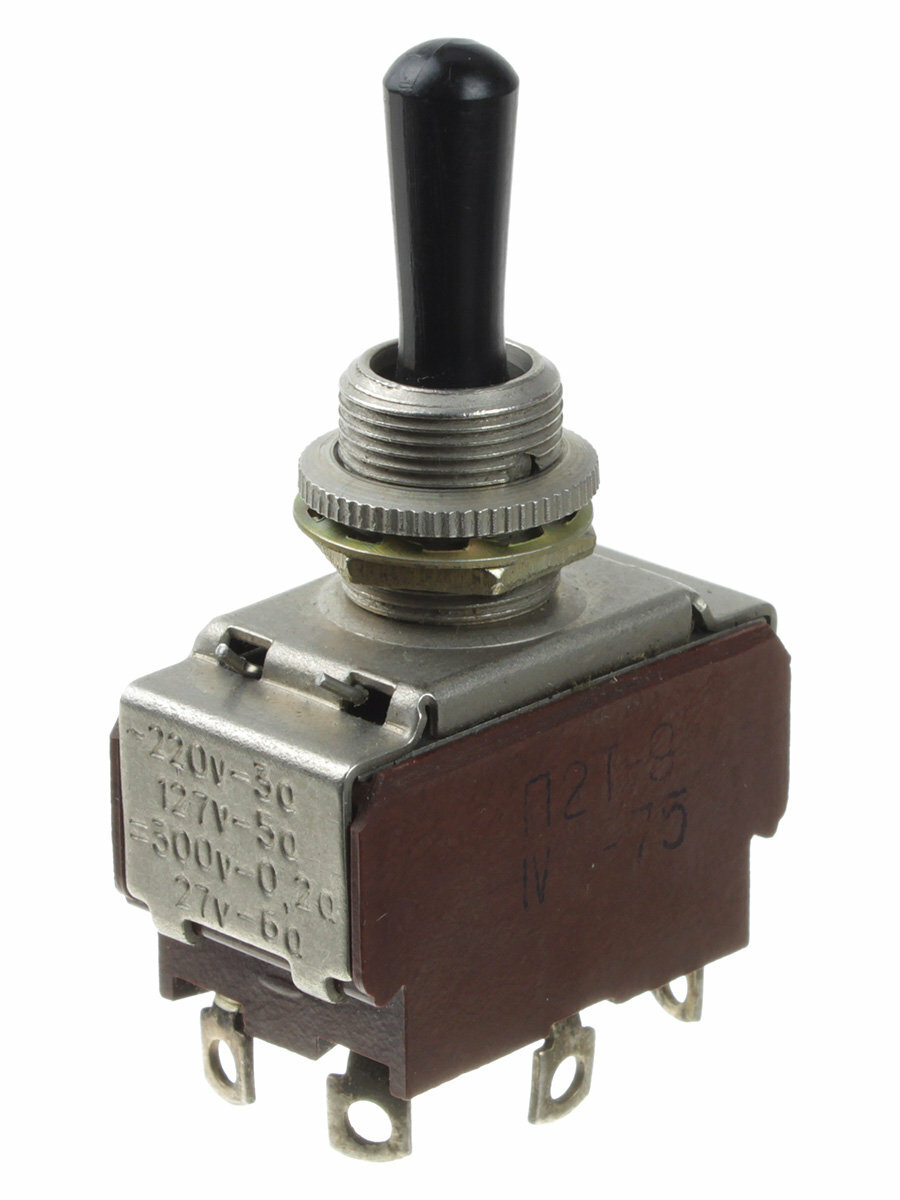 Тумблер П2Т-9 33,5х19х60мм