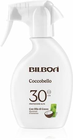Средство солнцезащитное Bilboa Coccobello Trigger, spf 30, для женщин, 250 мл