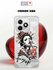 Силиконовый чехол на Honor X8d / Хонор X8d с принтом Гейша с напитком