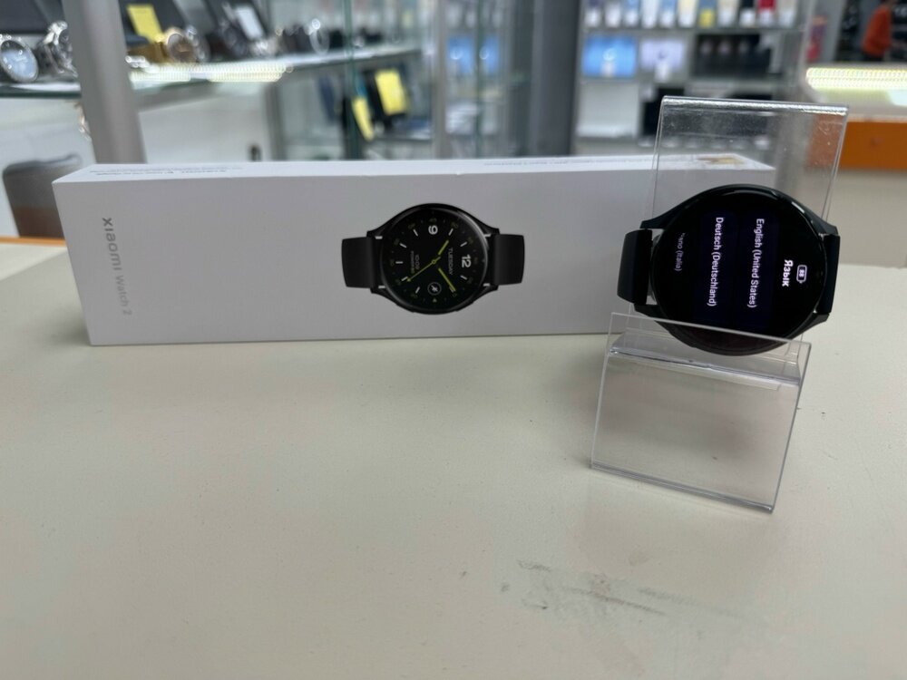 Смарт-часы Xiaomi Watch 2 Black Case With Black TPU Strap (черный корпус, черный ремешок) Б\У уценка