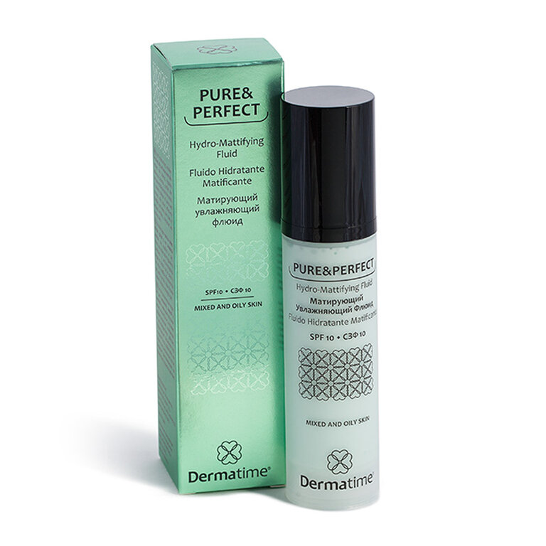 DERMATIME Hydro-Mattifying Fluid SPF10 Флюид Испания 50 мл