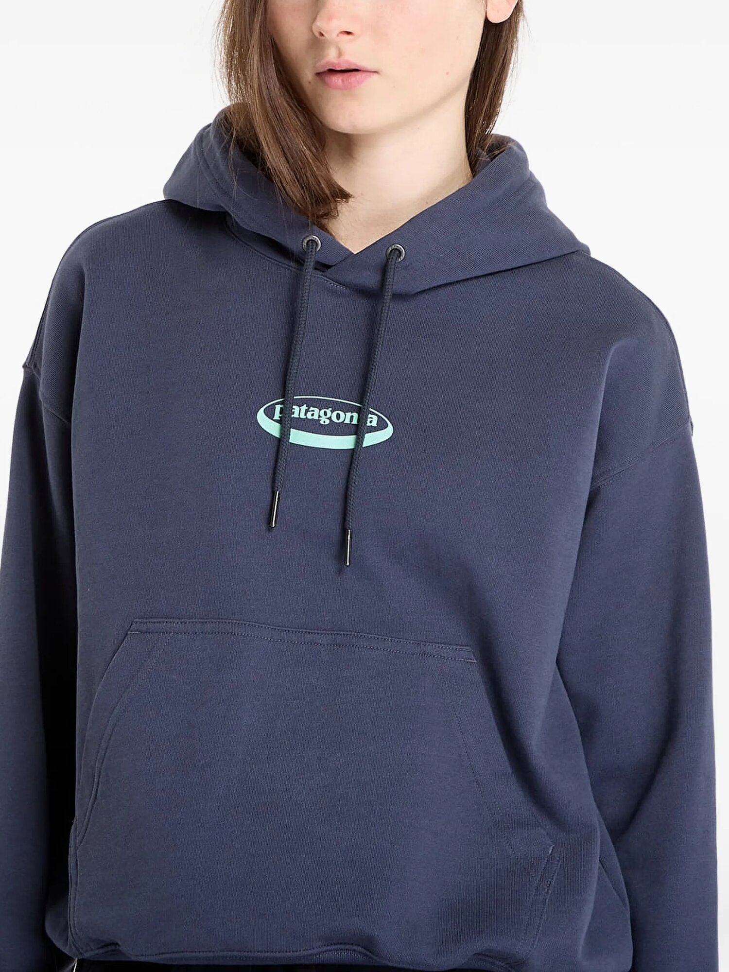 Худи patagonia Logo-print drawstring hoodie, размер 44 — фото 1