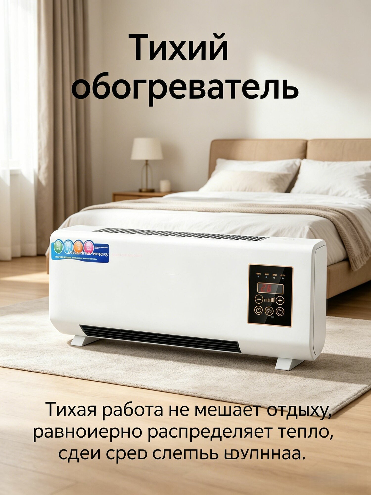 Настенный кондиционер для отопления и охлаждения с функцией интеллектуального поддержания температуры