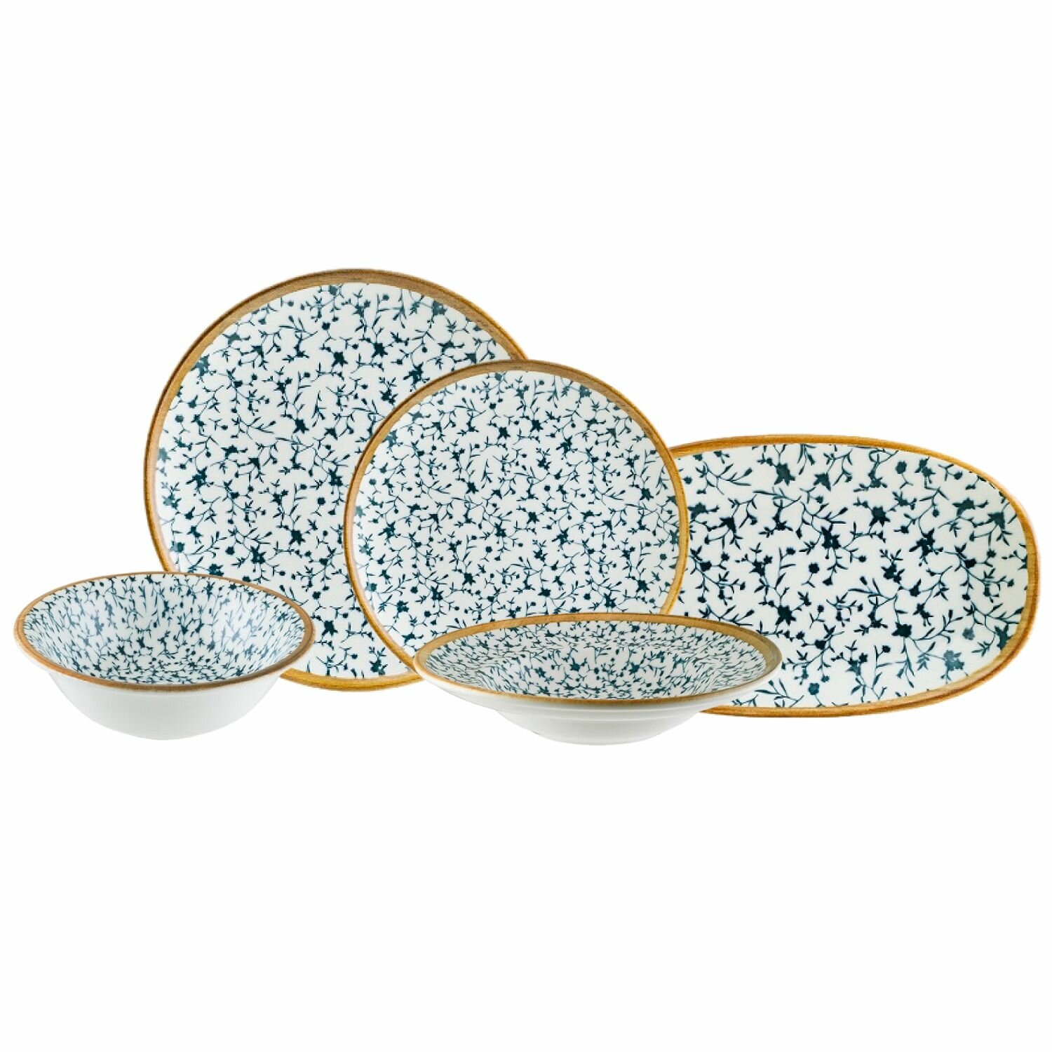 Столовый сервиз Bonna Calif premium porcelain dinner set BON64393