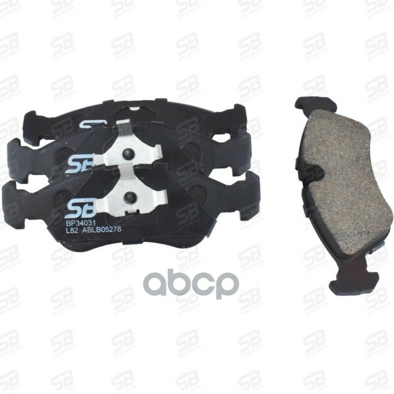 Колодки тормозные дисковые к-т DAEWOO Aranos Cielo Espero Lanos Prince OPEL Astra F Calibra C SB Nagamochi арт. bp34031