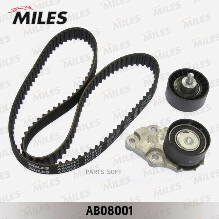 Комплект ремня ГРМ DAEWOO NEXIA/CHEVROLET LACETTI/AVEO DOHC MILES AB08001