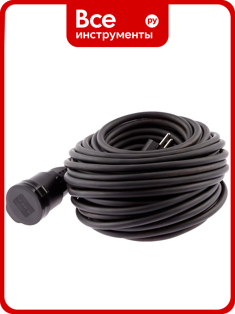 Силовой, ЭРА, удлинитель ЭРА UPx-x2,5-40m-IP44 KG в бухте с/з 1 розетка 40 м КГ 3х2,5мм2 Б0050865, любого времени года