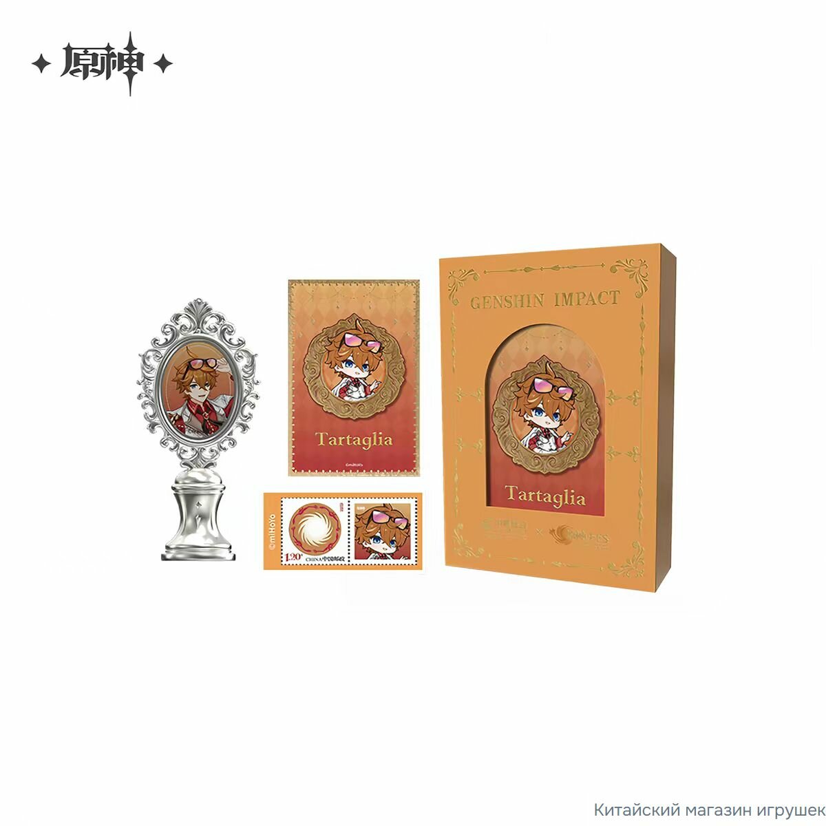 Genshin Impact 2026 Gathering Series Wax Seal Gift Box Акрилик Аниме фигурка