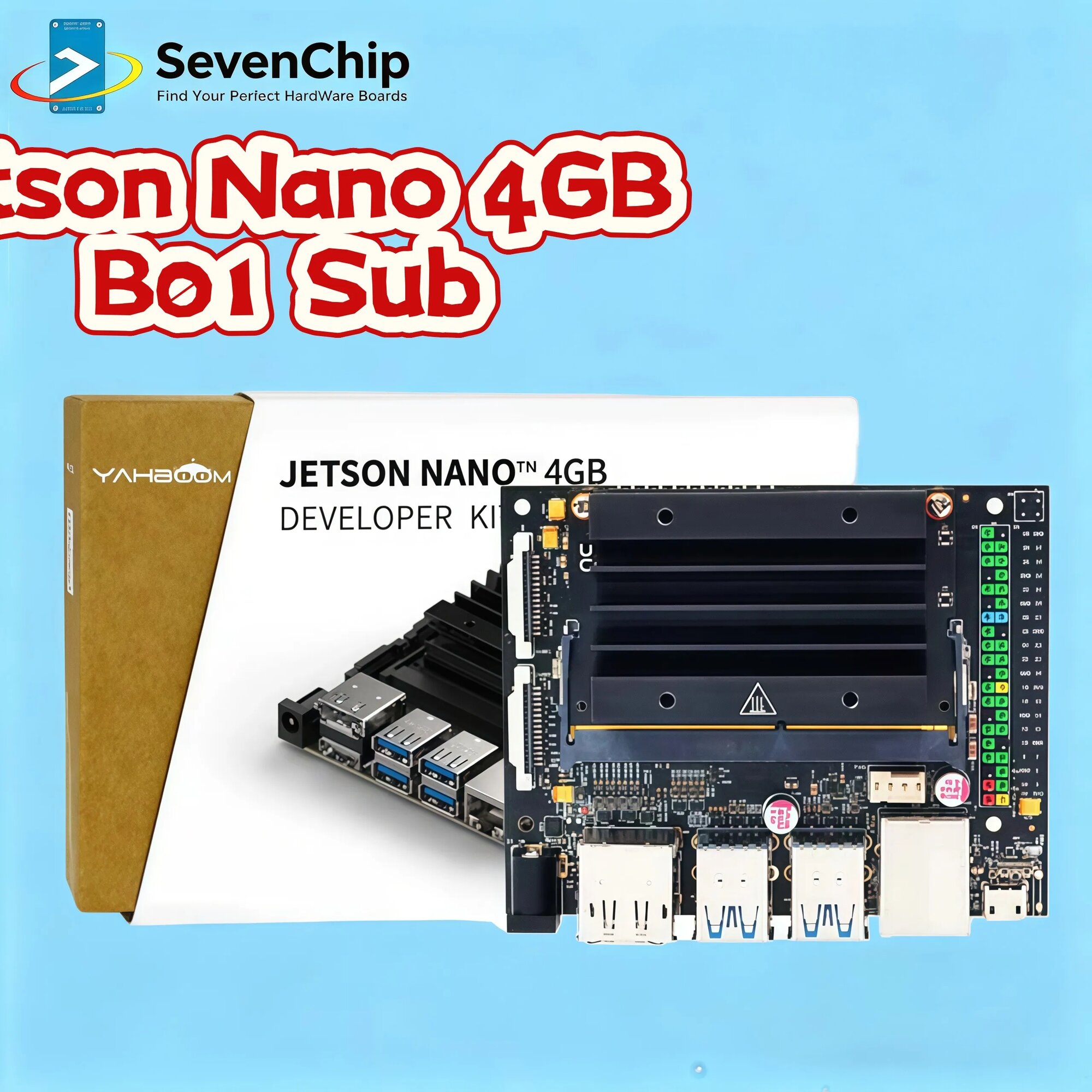 Удлинительная доска для Jetson Nano B01 4GB — фото 1